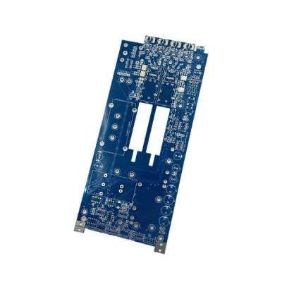 China 2Layer PCB Board Minimum Line Distance 0.1mm Spray Tin Surface Treatment FR4 Material for sale