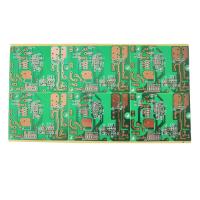 China White Silkscreen FR4 PCB Board with 0.2mm Min Hole Size and 0.1mm Min Line Spacing for sale