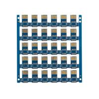 China 10-Layer Green Solder Mask Fiberglass Reinforced PCB with Impedance Control smd pcb assembly for sale
