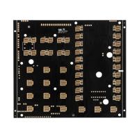 China Thick Copper Plate 3OZ 8-layers Of Immersion Gold Communication Electronics for sale