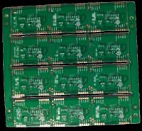 China 2 Ounces Copper Thickness Hybrid PCB Industrial Control Equipment 2.2mm Board Thickness White Silkscreen Color Rogers Material for sale