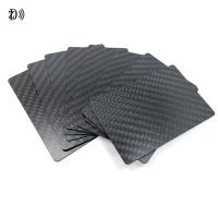 China Custom 3K Carbon Fiber Business Card LOGO Real Carbon Fiber RFID NFC Card Mini Tag 13.56MHz Frequency for Hotels Payments for sale