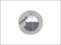 China HF 13.56MHz NFC Inlay RFID Tag NFC 213 Wet / Dry Inlay With ISO14443A for sale