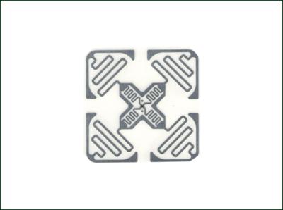China Long Reading Distance Rfid Inlay , Rectange Monza 4 Dry / Wet UHF RFID Tag for sale