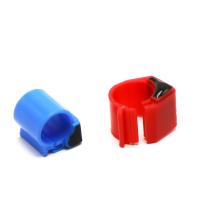China ABS Circle RFID Pigeon Ring Tag For Racing Tracking Management 2 - 10cm Reading Range for sale