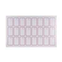 China Smart Card Inlay F08 chip 13.56MHz RFID Inlay Sheet for PVC Card Manufacture for sale