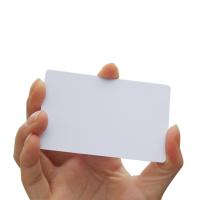 China PVC HF 13.56MHz RFID Smart Card  Classic 1K / 4K Card Blank Programmable for sale