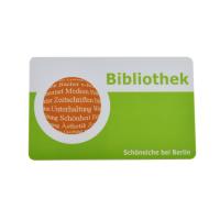 China HF 13.56MHz Contactless RFID Smart Card ISO / IEC 14443 Type A Card CR80 for sale