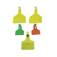 China One - Piece RFID Animal Ear Tags Custom Passive Writable 62*85*20 Mm for sale