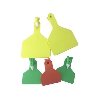 China TPU One Piece Animal Ear Tags UHF Livestock Identification RFID Tag for sale