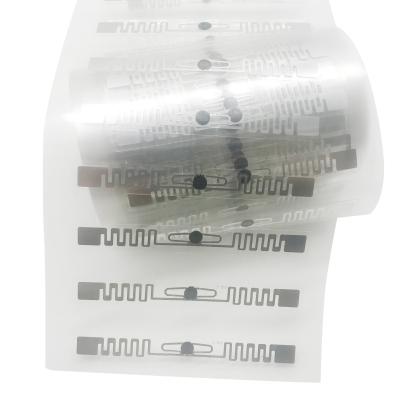China Monza Inlay RFID Tag UHF Vehicle Headlight Tag M4QT Headlamp Inlay for sale