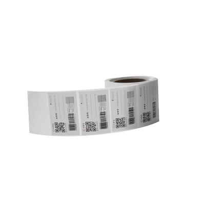 China UHF H47 Paper Logistics Wet Inlay RFID Tag Adhesive RFID Label 860-960Mhz for sale