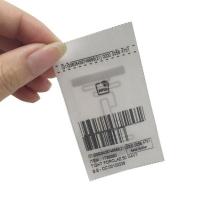 China Apparel Management Printing Custom RFID Garment Tag Wash Care Labels For Clothing for sale
