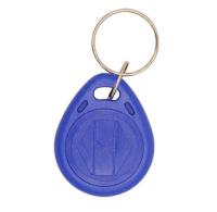 China Portable Waterproof Rfid Keychain ABS Material Keyfob With Long Life Span for sale