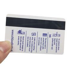 China Pvc  S50 Chip Silkscreen Print Rfid Hotel Key Cards for sale