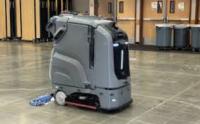 China Low Noise Commercial Robot Sweeper Scrubber for Hotel Lobby Use for sale