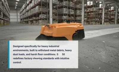 China commercial floor sweeper and vacuum clean robot for sale