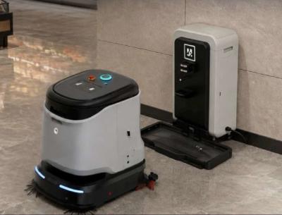China J36 Schedule automated cleanings with this advanced commercial robot vacuum and scrubber for retail stores for sale