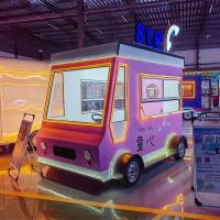 China Double Water Sinks Outdoor Mobile Kitchen Hot Dog Van for Leisure Fast Food Equipment for sale
