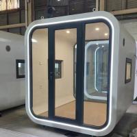 China Customize White Outdoor Modern Popular Prefab Pod Capsule Mobile House Cabin for Shop for sale