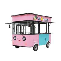 China Versatile Mobile Food Cart for Snacks Coffee Tea and Hot Dogs Electric or Gas Powered for sale