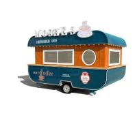 China Versatile Mobile Food Cart for Snacks Coffee Tea and Hot Dogs Electric or Gas Powered for sale