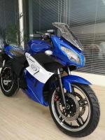 China Sportbikes 5000w Powerful 2 Wheel Electric Motorcycle with 48V20A Lead Acid Battery for sale