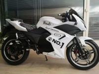 China Sportbikes 5000w Powerful 2 Wheel Electric Motorcycle with 48V20A Lead Acid Battery for sale