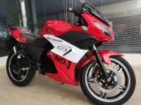 China Sportbikes 5000w Powerful 2 Wheel Electric Motorcycle with 48V20A Lead Acid Battery for sale
