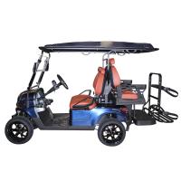 China Standing Postion of Tail Caddie Equipped Electric Golf Cart 72v7kw Ac System Mini Carts for sale