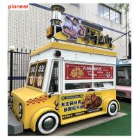 China Hot Dipped Galvanized Chassis 2024 Mobile Food Trailer for Fast Food BBQ Popcorn Pizza for sale
