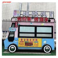 China Hot Dipped Galvanized Chassis 2024 Mobile Food Trailer for Fast Food BBQ Popcorn Pizza for sale