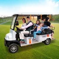 China Maximum Speed ≤30Km/h 2024 8-Seater Golf Cart Popular Four-Wheel Vehicle Rxv Usage for sale