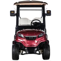 China Comfortable 2 Seat Electric Golf Cart Buggy with Front Disc and Rear Drum Brake System for sale
