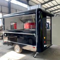 China Mobile Bar Station Ice Push Cart Coffee Trailer with 100 Sets/Month Production Capacity for sale