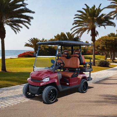 China HM Production 4 Passenger Electric Golf Cart 4 Wheel Seats 3 4 Maximum Speed≤30Km/h for sale