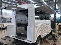 China Fully Equipped BBQ Food Truck Custom Snack Machines Ice Coffee Food Shop Trailer for sale
