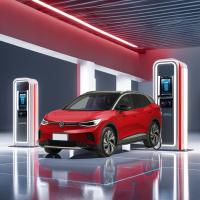 China 125PS Rear engine EV ID.4 Crozz Pure Prime Pro High Speed 5 Seats SUV Auto For Adult for sale
