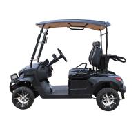 China 2 Seater Electric Golf Cart with 4 Wheel Drive and Front Disc Rear Drum Brake System for sale