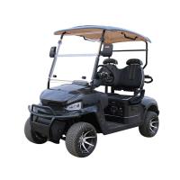 China 2 Seater Electric Golf Cart with 4 Wheel Drive and Front Disc Rear Drum Brake System for sale