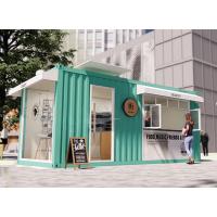 China Modern Sins Container Coffee Shop's Advantage and Customized Color Coffee Kiosk House for sale