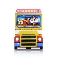 China Hotselling Indoor Coin Operated Children's Super School Bus Car Machine As Picture for sale