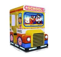 China Hotselling Indoor Coin Operated Children's Super School Bus Car Machine As Picture for sale