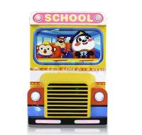 China Hotselling Indoor Coin Operated Children's Super School Bus Car Machine As Picture for sale