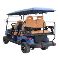 China Minimum Grand Clearance 150-200mm 4 Wheel 6 Seater Electric Golf Carts in Chinese Club for sale