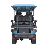 China Electric Golf Buggy Cart with Legal Lithium Battery 48V 6 Seater 4*4 2 End Customized for sale