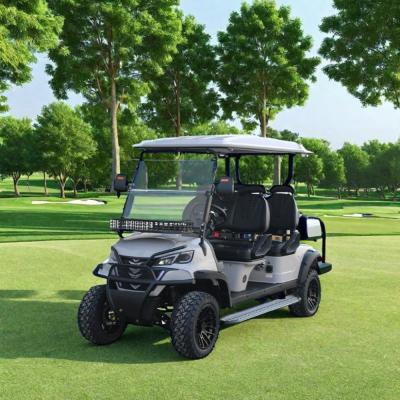 China Production Lithium Battery Karts Car Buggy 4 Seater Carrito De Electric Golf Cart for sale