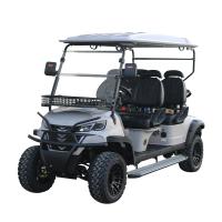 China Production Lithium Battery Karts Car Buggy 4 Seater Carrito De Electric Golf Cart for sale