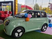China 205KM/301KM Long Range 2024 Changan Lumin EV Pure Mini Hatchback with 1980mm Wheelbase for sale