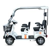 China Max Speed of 19 Km/h 4 Seats Battery and Shed Stylish Design Four-Person Adult Scooter for sale
